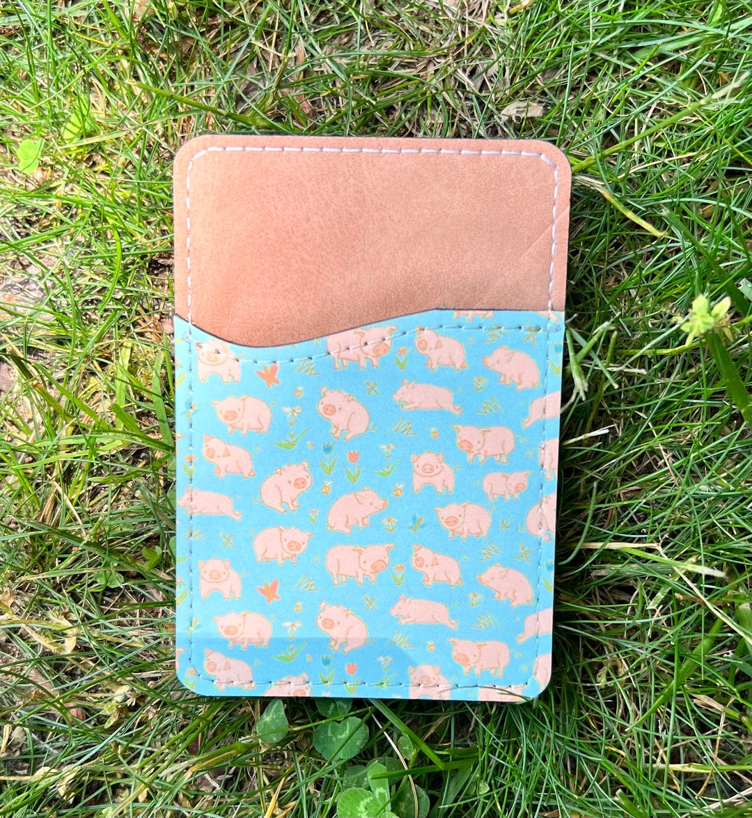 Pig Card Wallet, Pig Gifts, Pig Gift Ideas, Pig Phone Wallet, Pig Phone ...