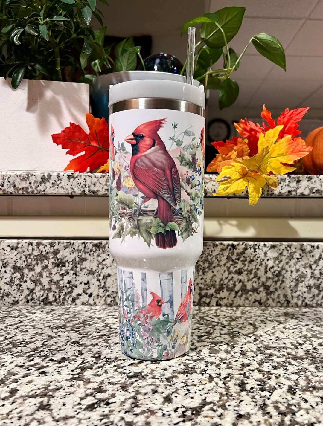 Red Cardinal Memorial Tumbler, Red Cardinal Gifts, Red Cardinal Thermal ...