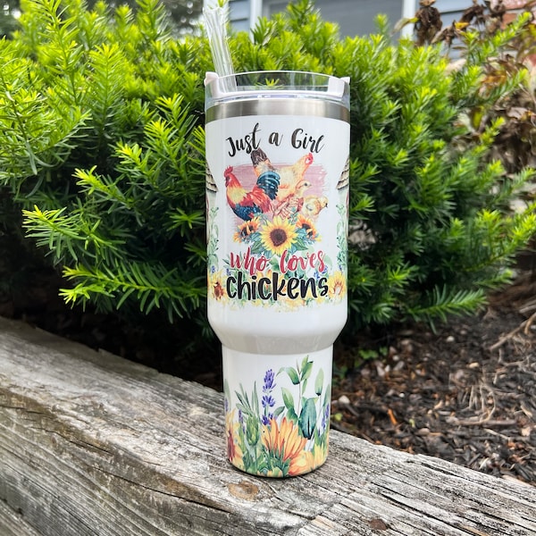Chicken Tumblers - Etsy