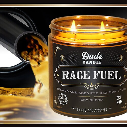 Race Fuel Scented Candle - Etsy