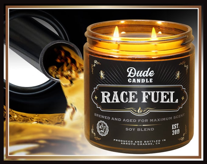 Race Fuel Scented Candle - Etsy
