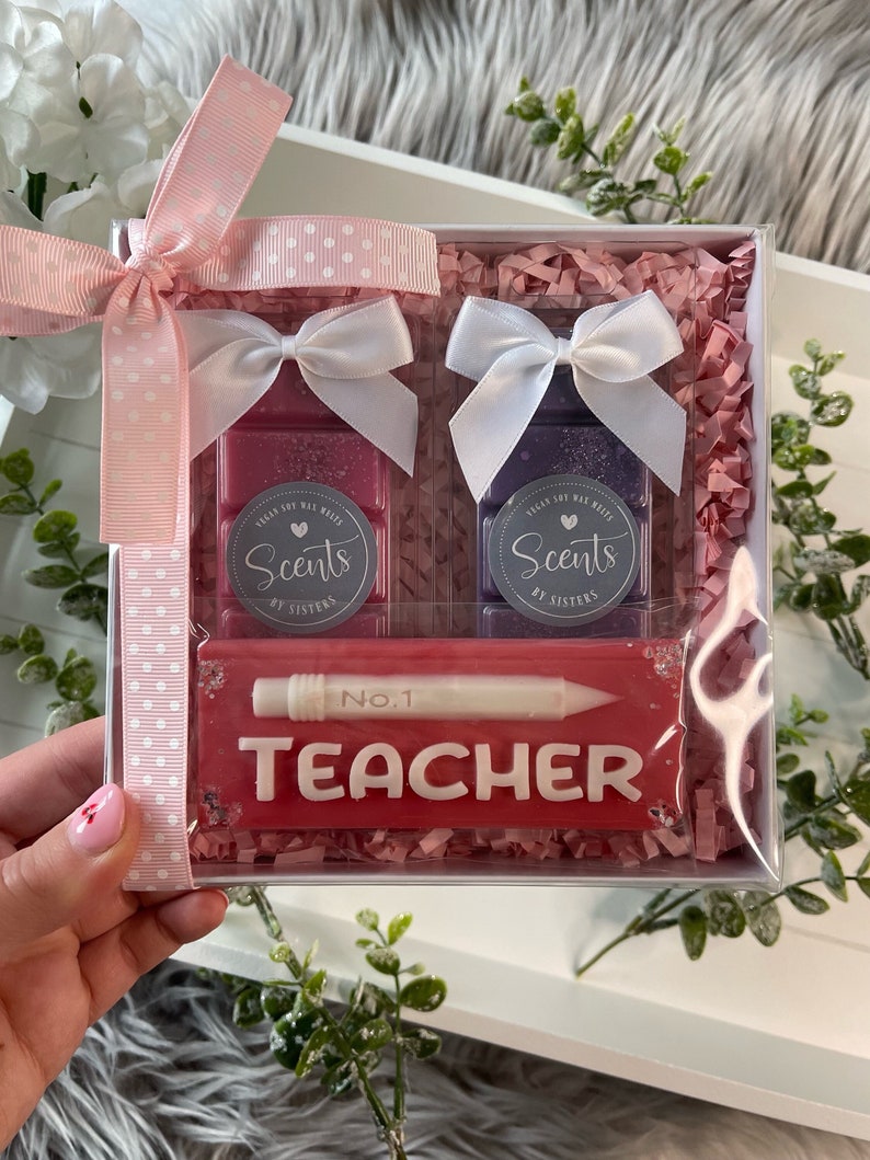 Teacher Gift Set Thank You Teacher Gift Set Best Teacher - Etsy UK