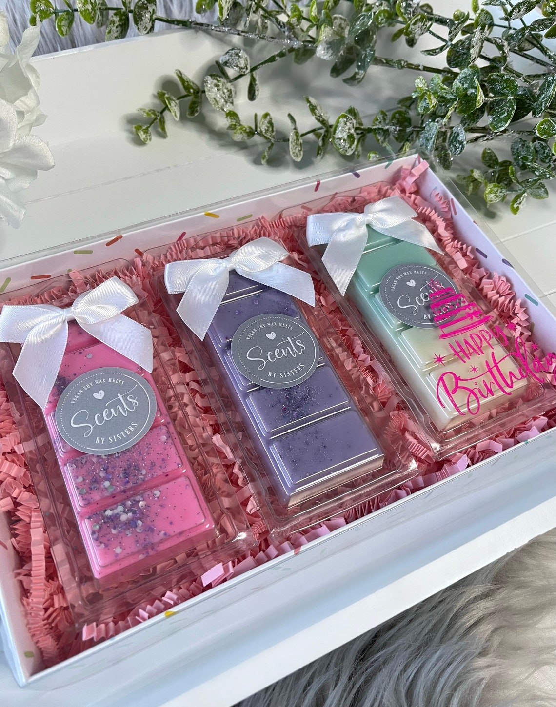 Bday Sprinkles Gift Set Happy Birthday Wax Melt Gift Set - Etsy UK