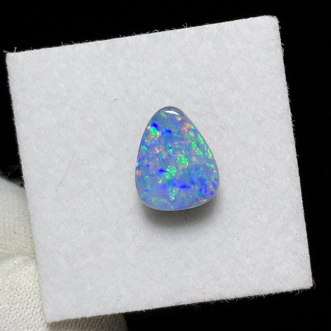 Coober Pedy Authentic Rare Fire Flash Stone, (2.4ct) Loose Precious ...