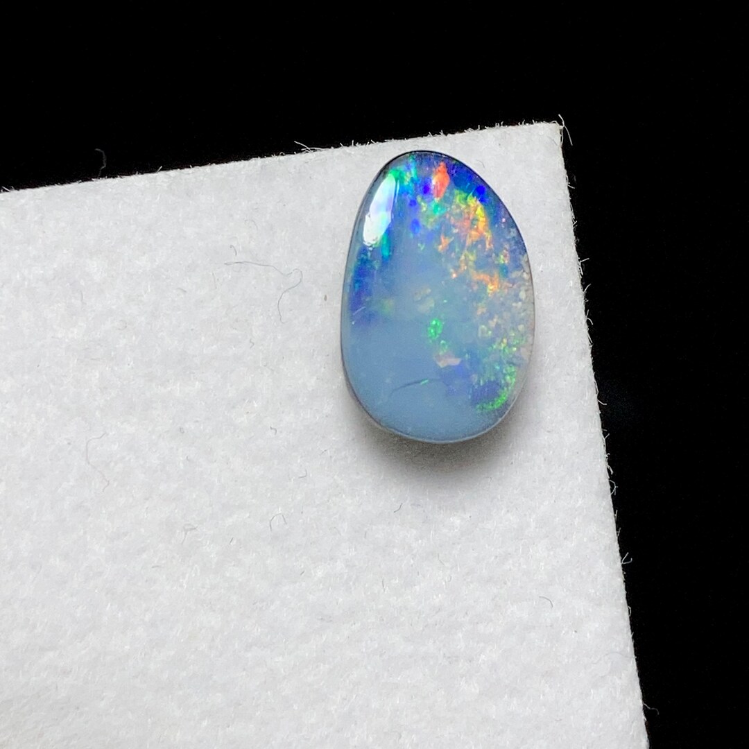 Coober Pedy Authentic Rare Fire Flash Stone, (2.8ct) Loose Precious ...