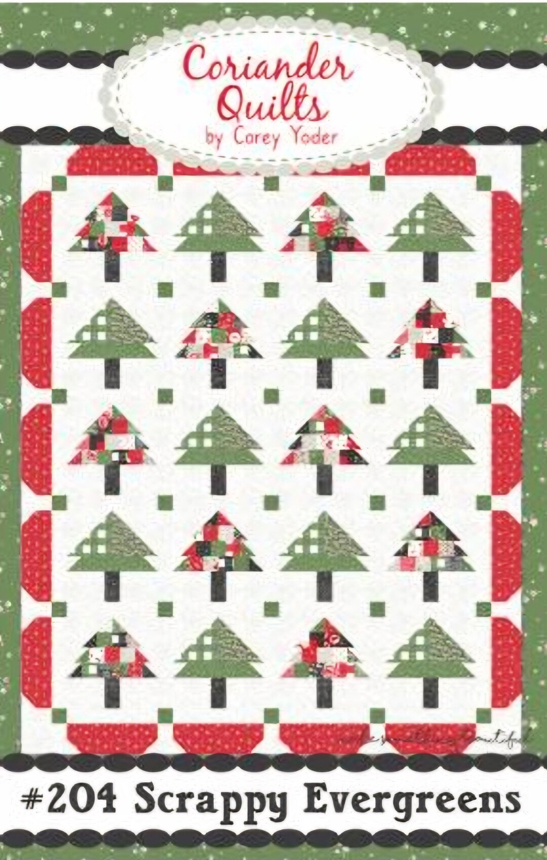 Scrappy Evergreens Quilt Pattern - Etsy