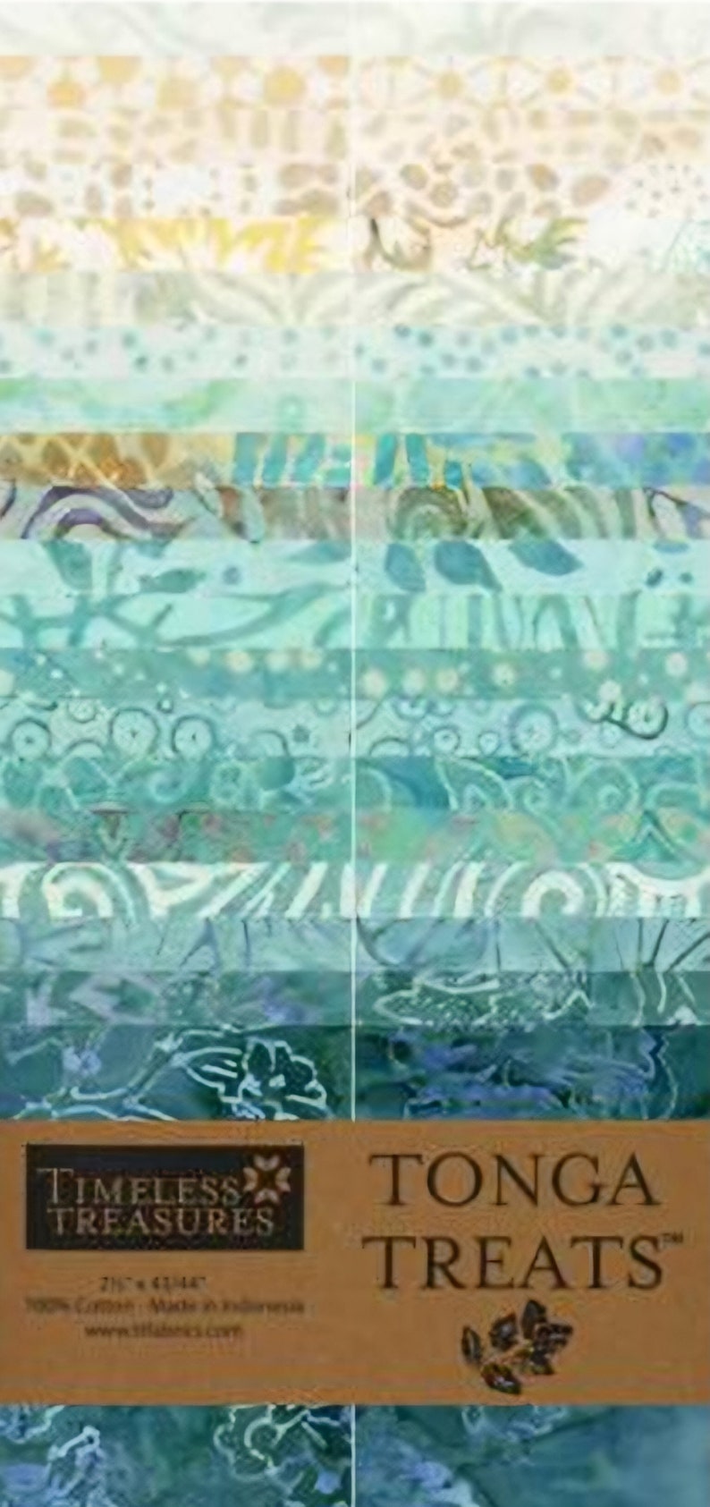 Surfside 2.5in Strips, 40pcs/bundle - Etsy