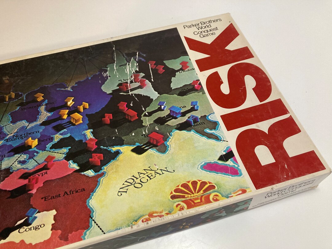Vintage Risk Board Game - Etsy