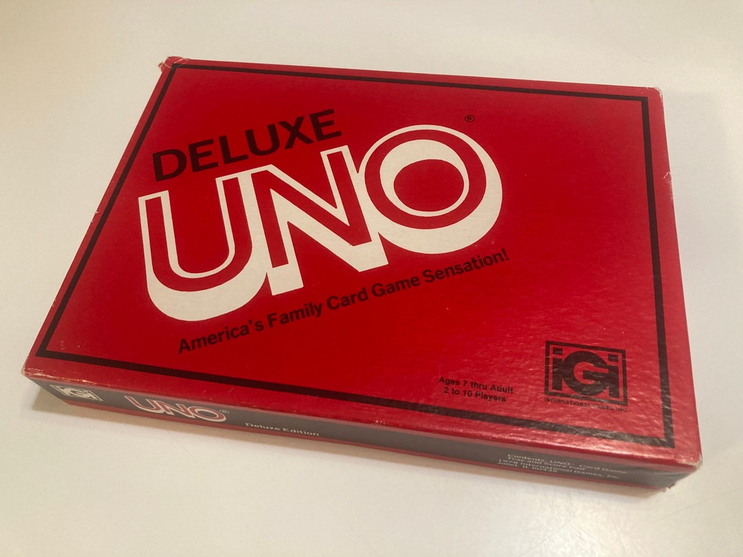 Vintage UNO Card Game 1978 - Etsy