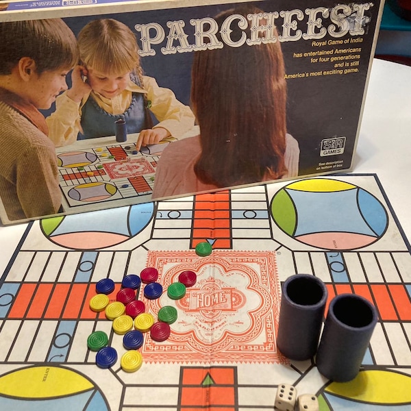 Parcheesi Board Game - Etsy