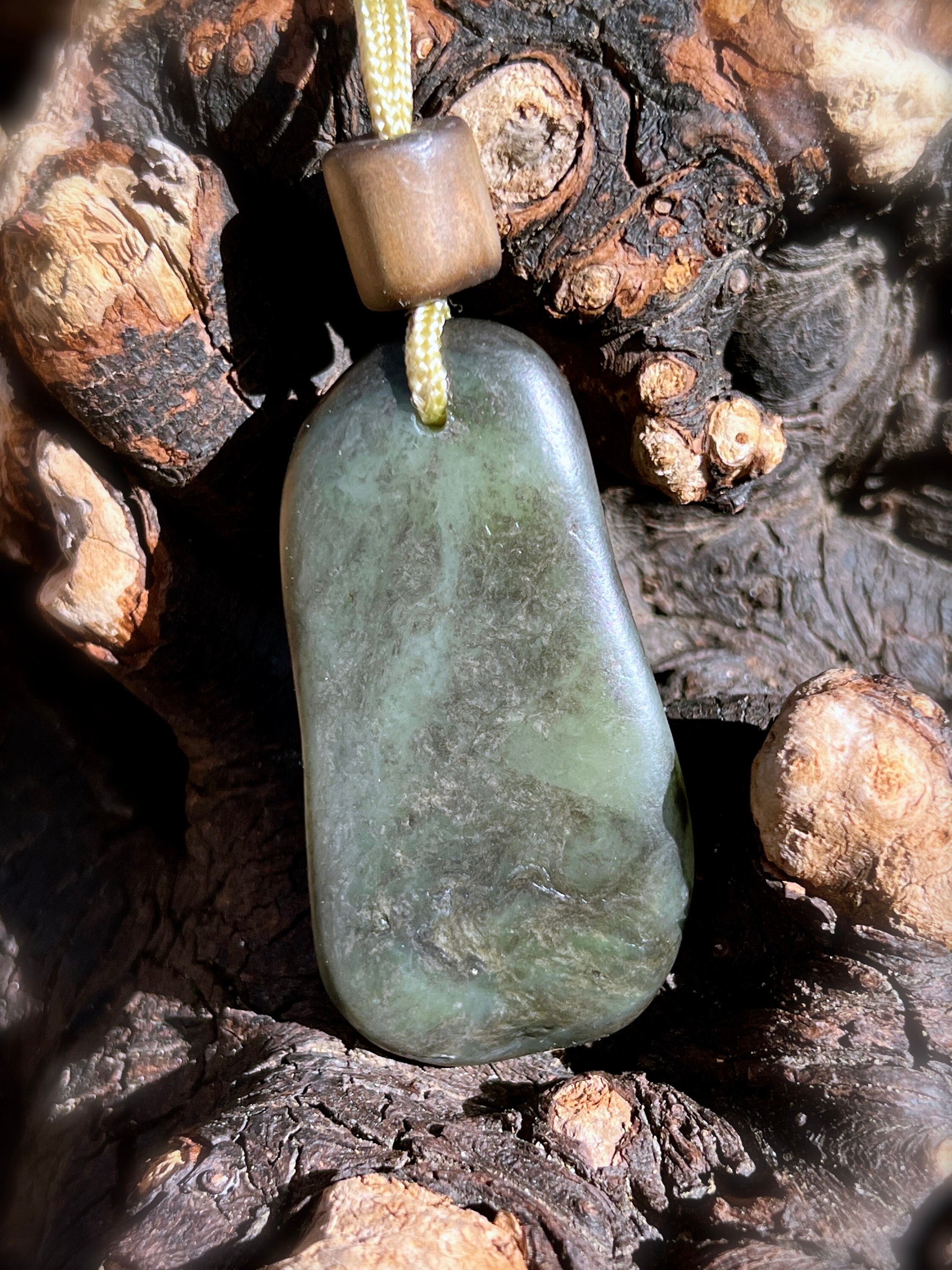 Big Sur Jade Natural Form Translucent and Clear Olive Green - Etsy