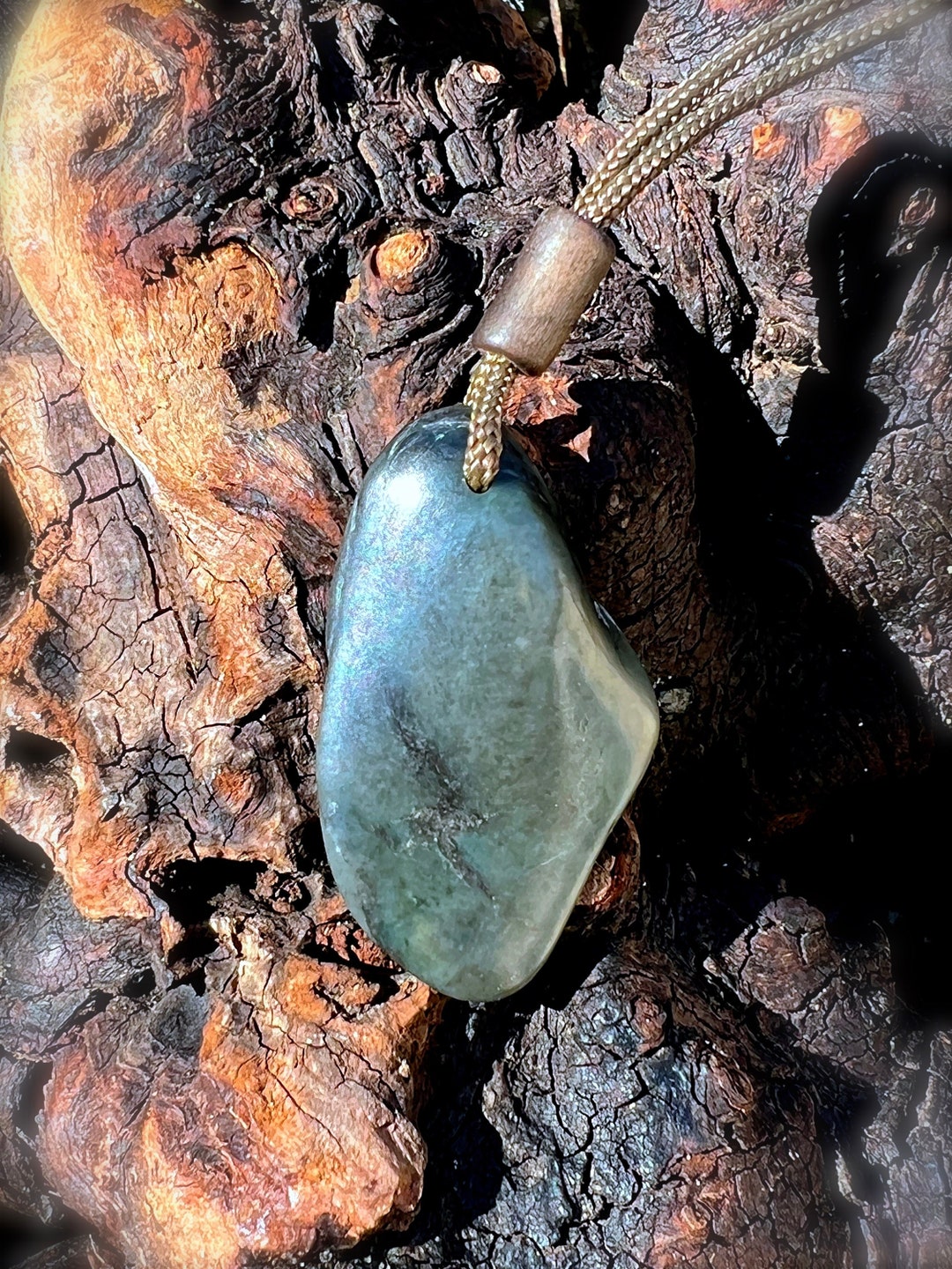 Unique Shapes Collection, Big Sur Jade Pendant - Etsy