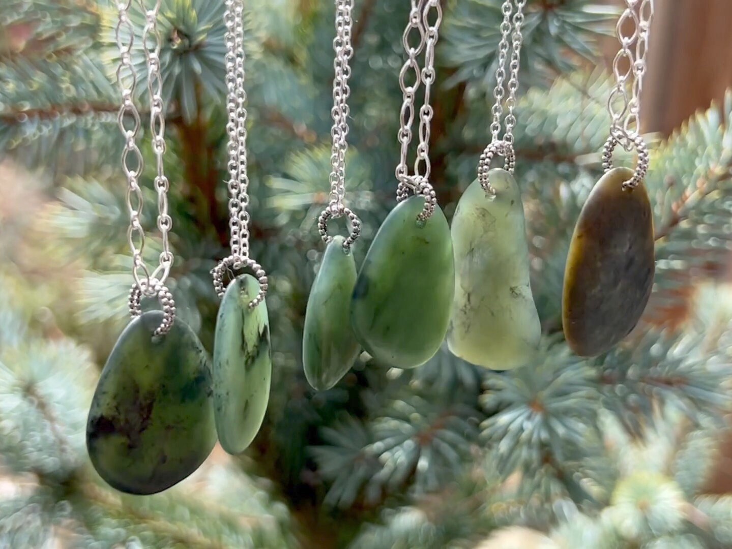 Big Sur Jade jelly Micro Pendant 1.2 X .85 - Etsy