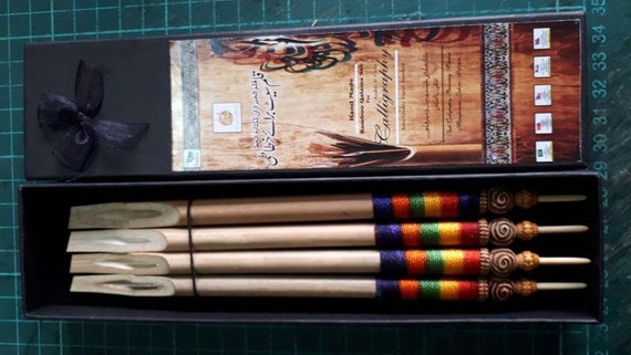 Paper & Party Supplies 20 Bamboo Reeds Handmade Calligraphy Pen Bamboo ...