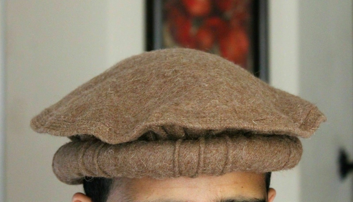 Handmade Original Wool Chitrali Cap Pakol Hat Peshawari From | Etsy