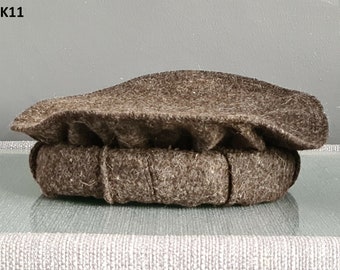 Afghan 100% Wool Cap Pakol Peshawari Handmade Hat Markhor | Etsy