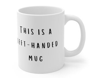 Left Handed Mug - Etsy
