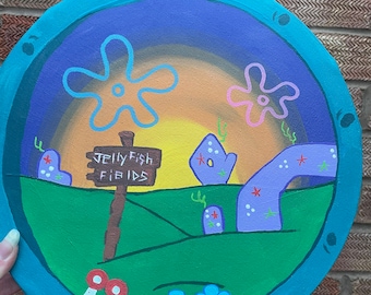 Spongebob Window - Etsy UK