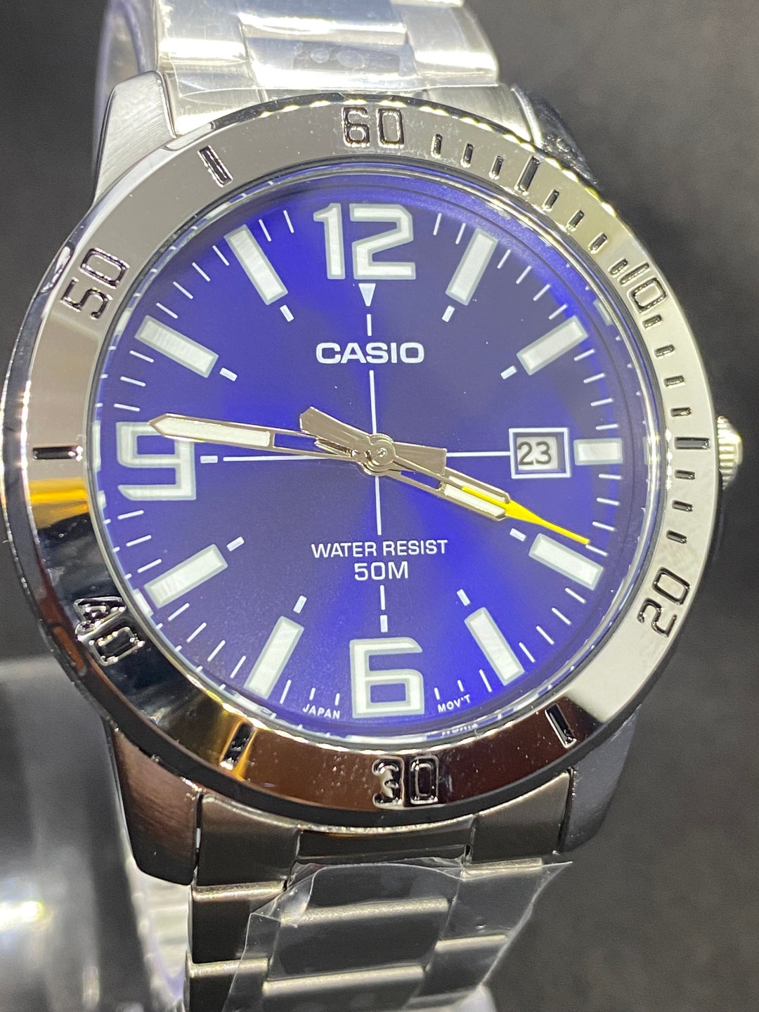 Casio Watch Stainless Steel Size 40mm Diameter for Men's SIZE Brand New ...