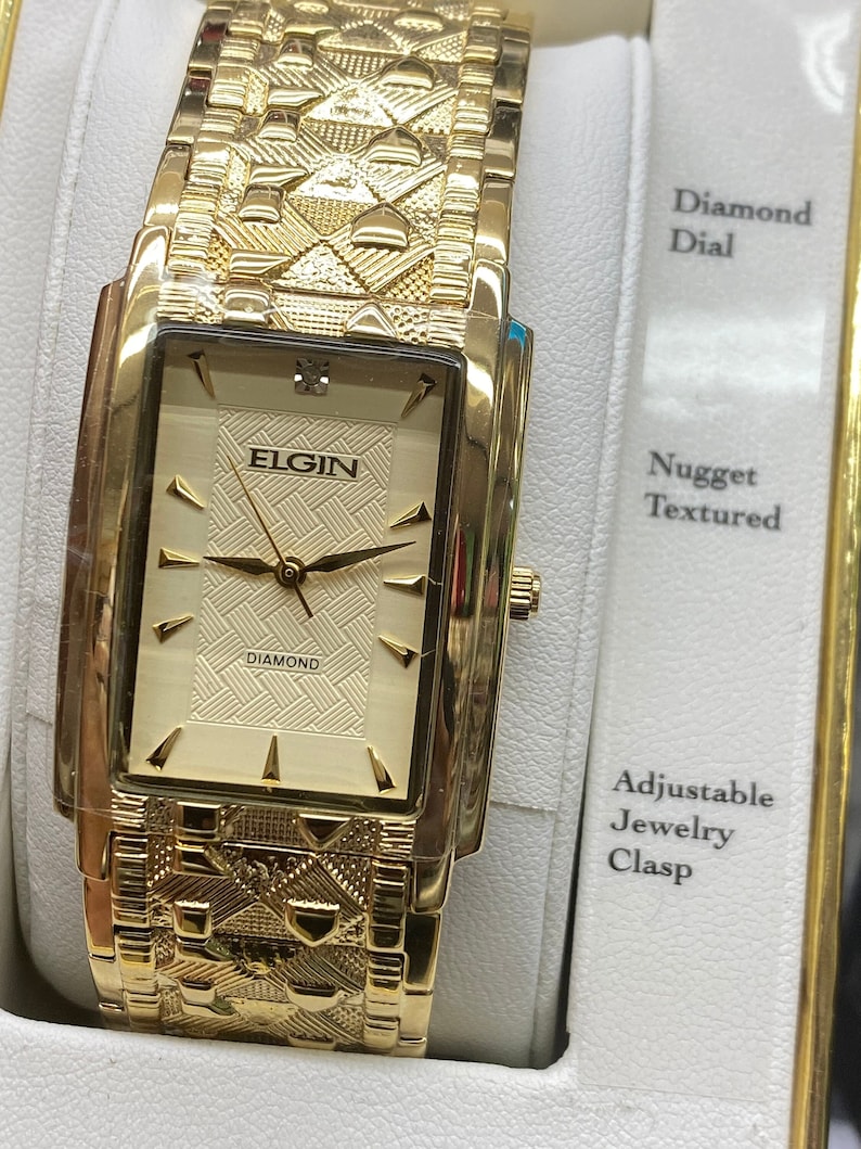 Elgin Brand Luxury Wrist Watch Brand New Battery Inside Brand New in ...