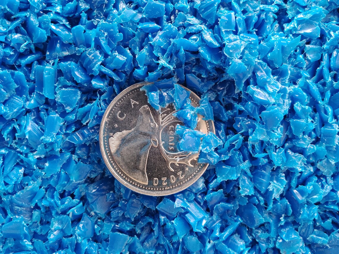 Recycled Plastic, HDPE, Plastic Flakes, Plastic Granules, 1 Lb Bag ...