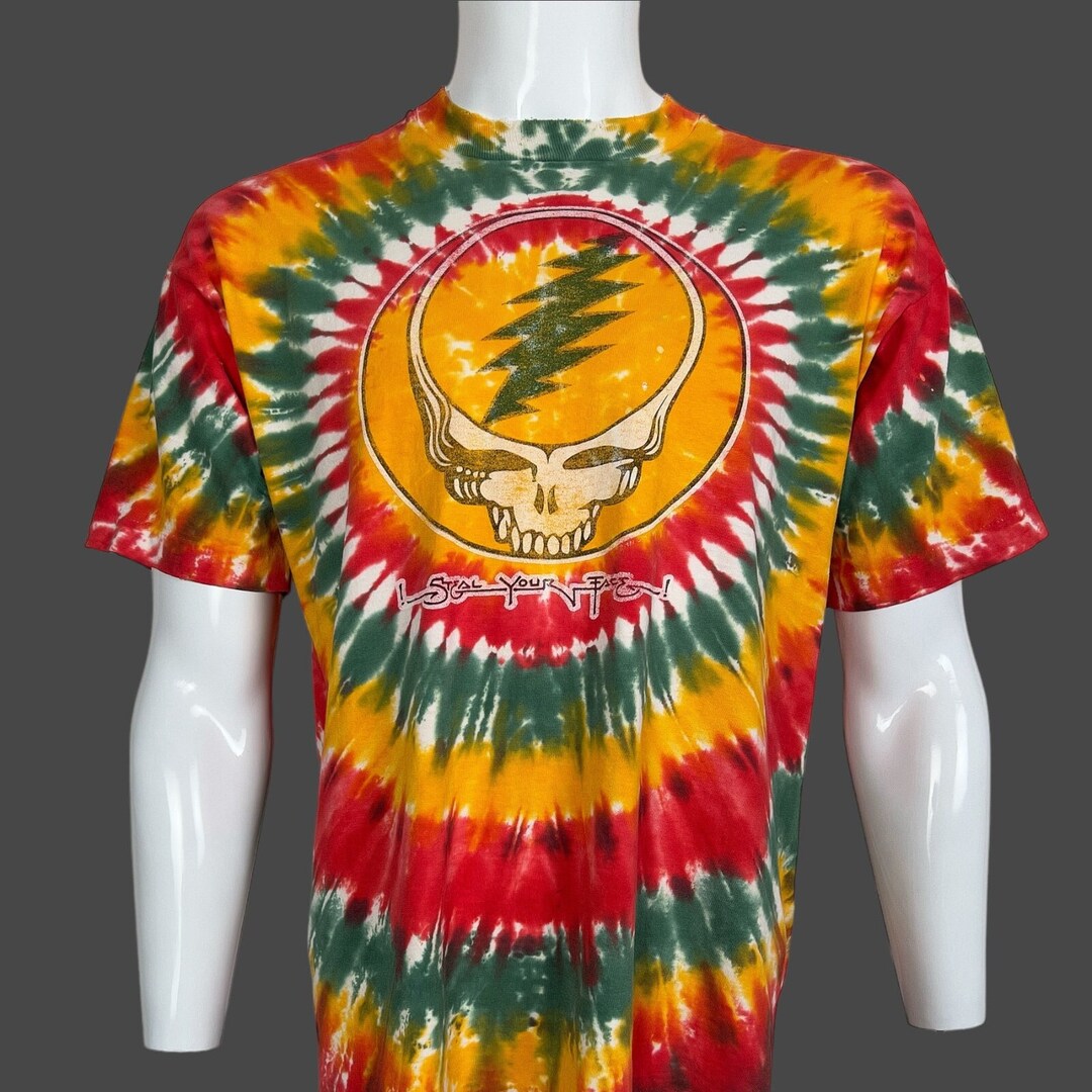Grateful Dead Shirt Vintage Grateful Dead Steal Your Face T Shirt ...