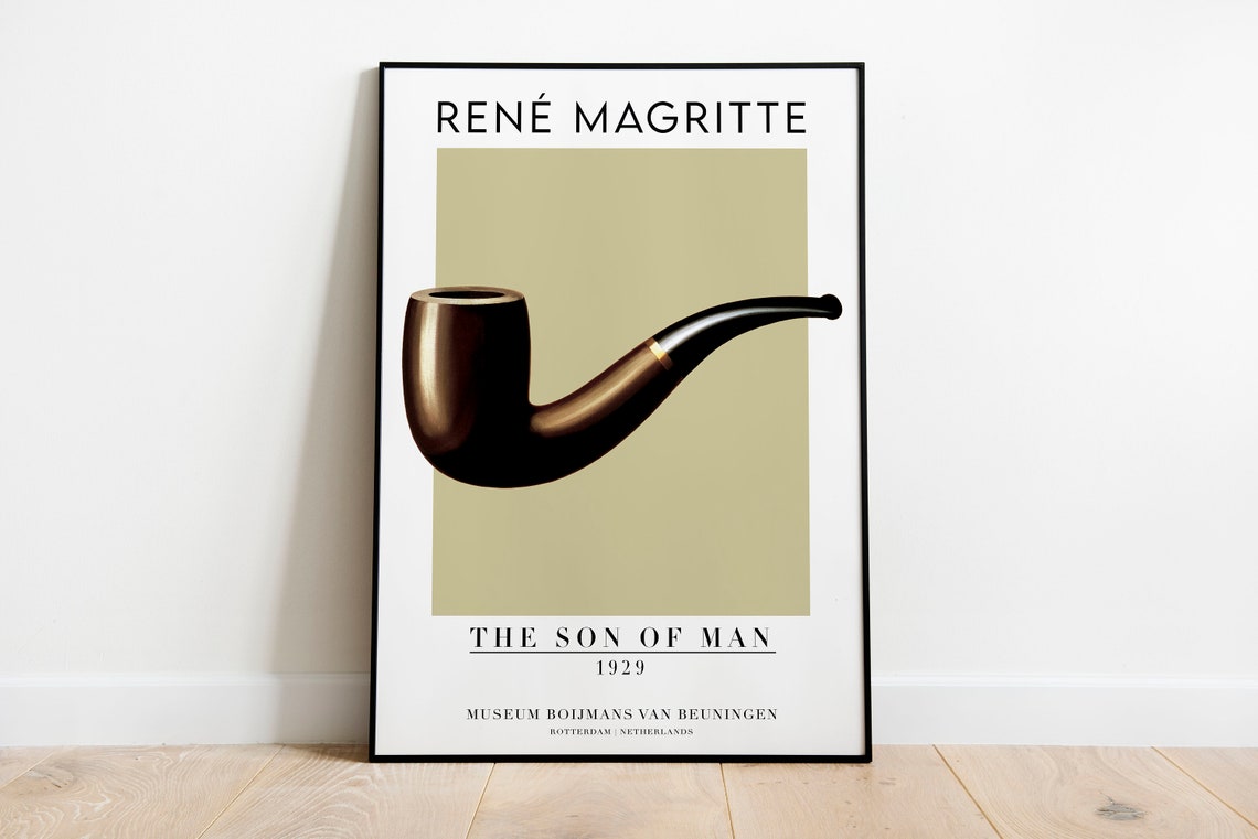 René Magritte Pipe the Treachery of Images la Trahison Des - Etsy Canada