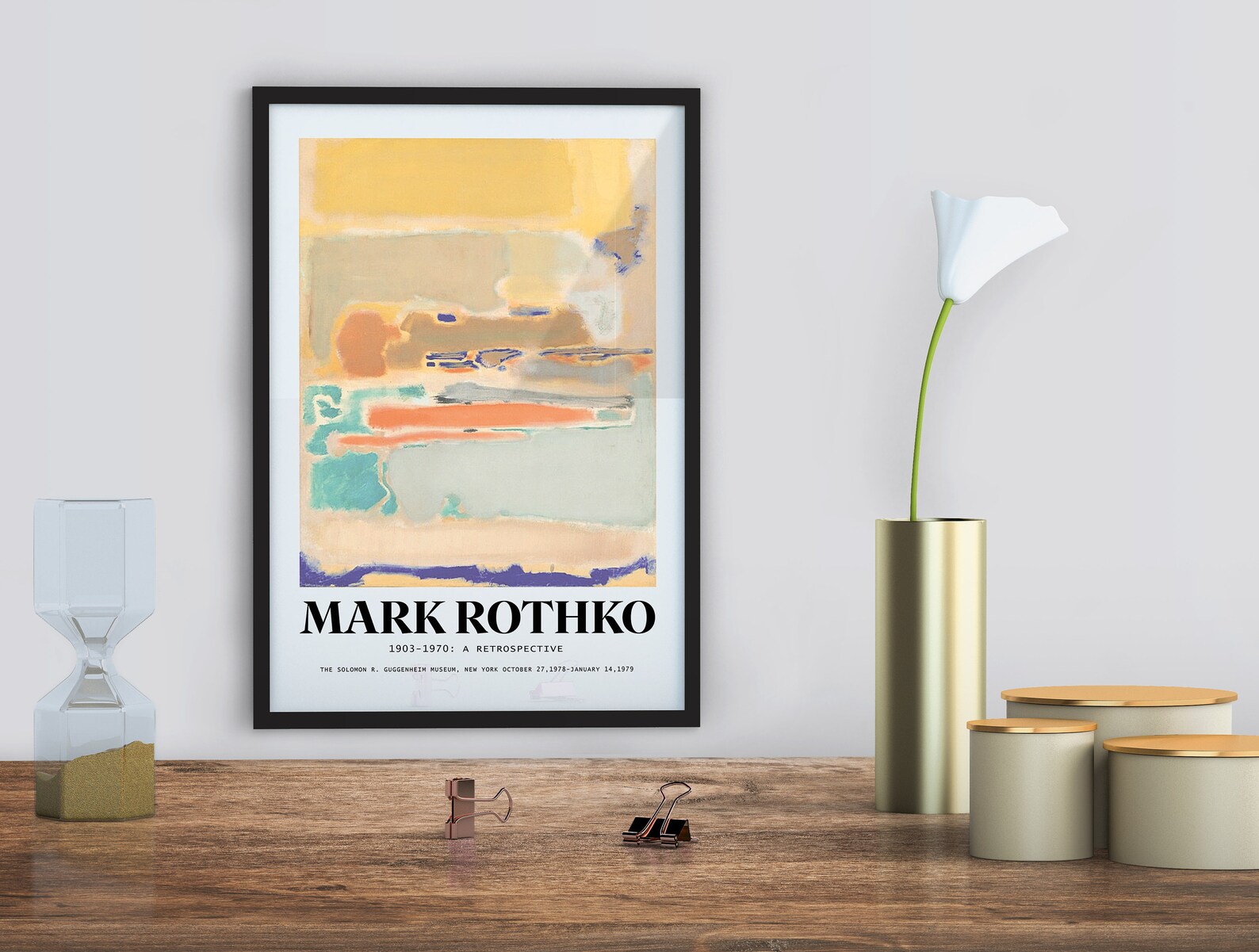 Mark Rothko Multiform 1948 Abstract Expressionism canvas - Etsy 日本