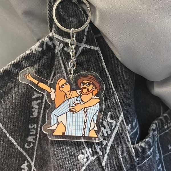 Cartoon Keychain - Etsy