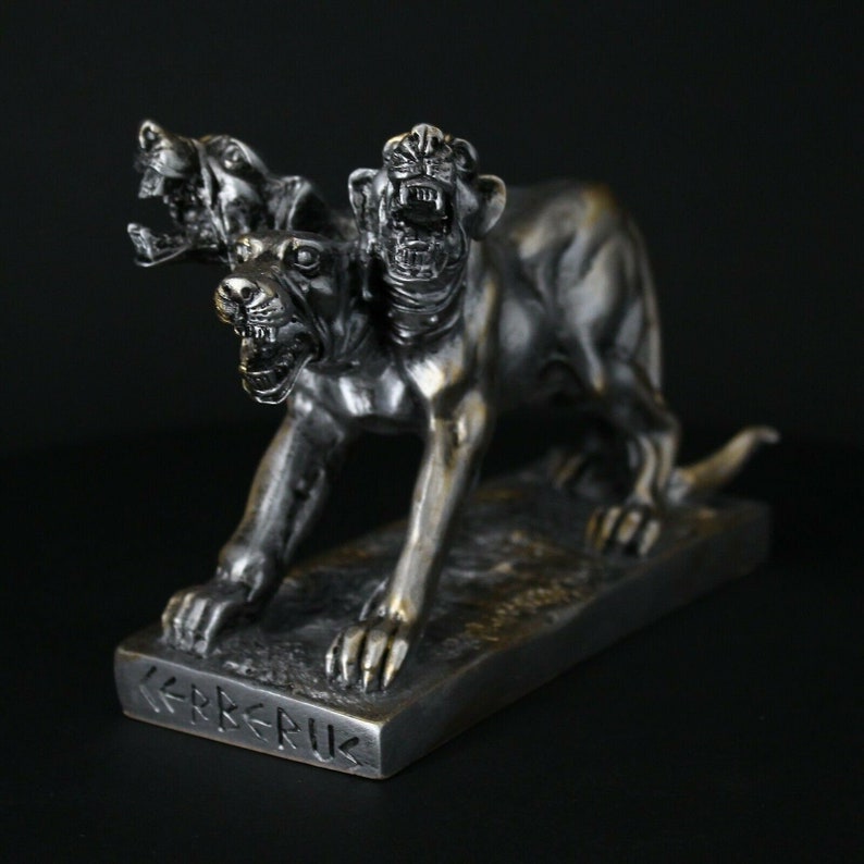 Cerberus Dog Guardian of the Underworld Statue 4.0/10cm - Etsy