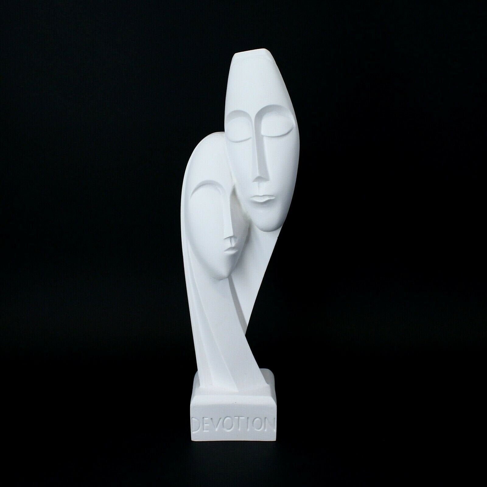 Devotion Statue Cycladic Art 11.90/30.00cm Handmade White Alabaster - Etsy