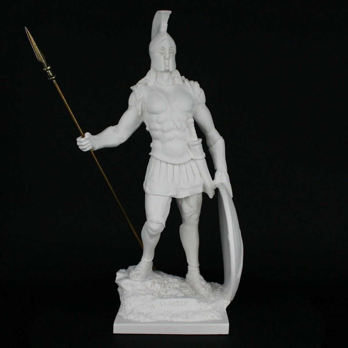 Spartan Warrior Statue 13.00/33.00cm White Colour | Etsy