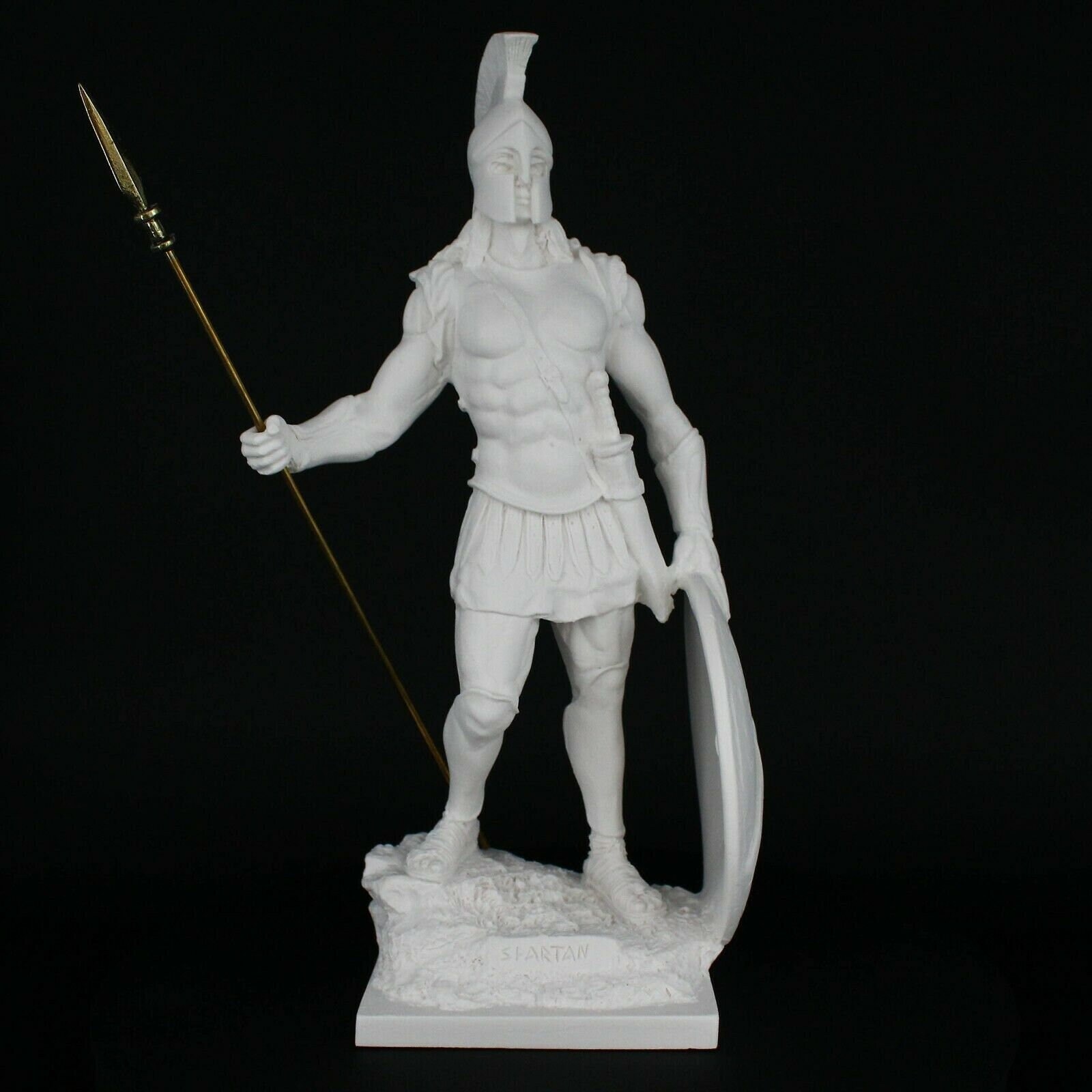 Spartan Warrior Statue 13.00/33.00cm White Colour | Etsy