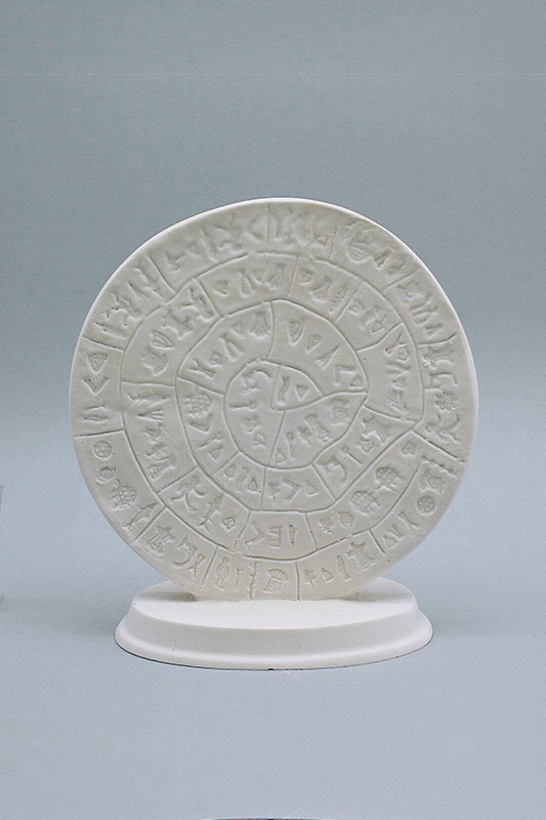 The Phaistos Disc Statue of Crete Island Ancient Greek - Etsy