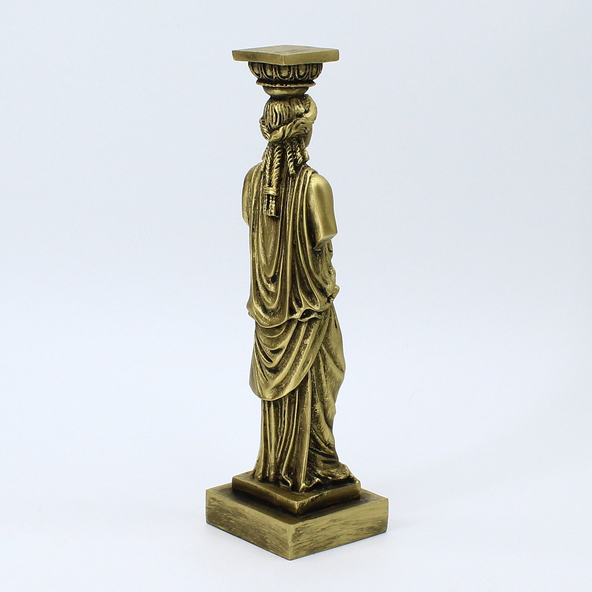 Caryatid Statue Column Acropolis Female Sculpture Handmade Alabaster ...