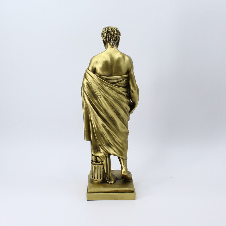 Solon Statue Philosopher Statesman 11.90/30cm Handmade Greek Golden ...