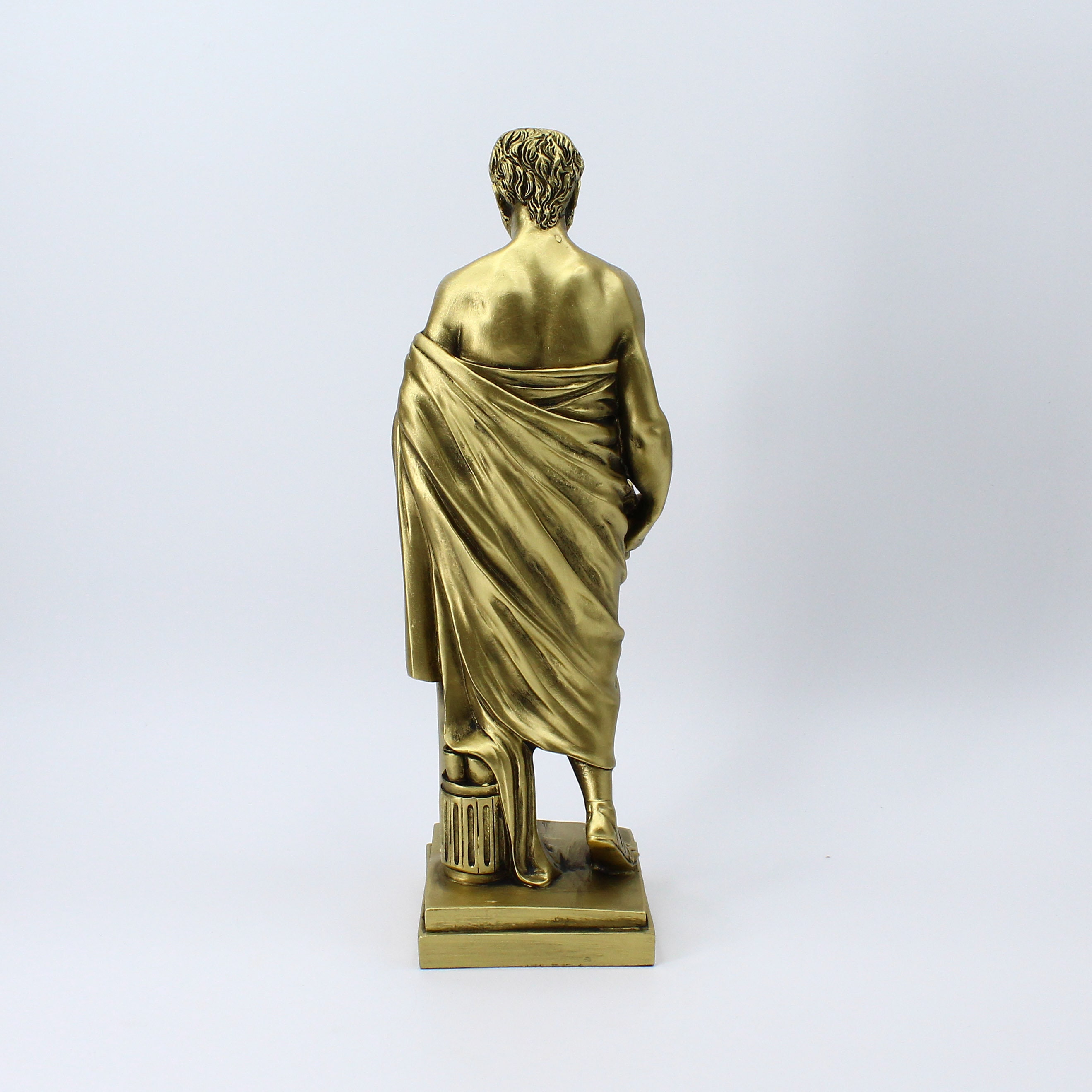 Solon Statue Philosopher Statesman 11.90/30cm Handmade Greek Golden ...