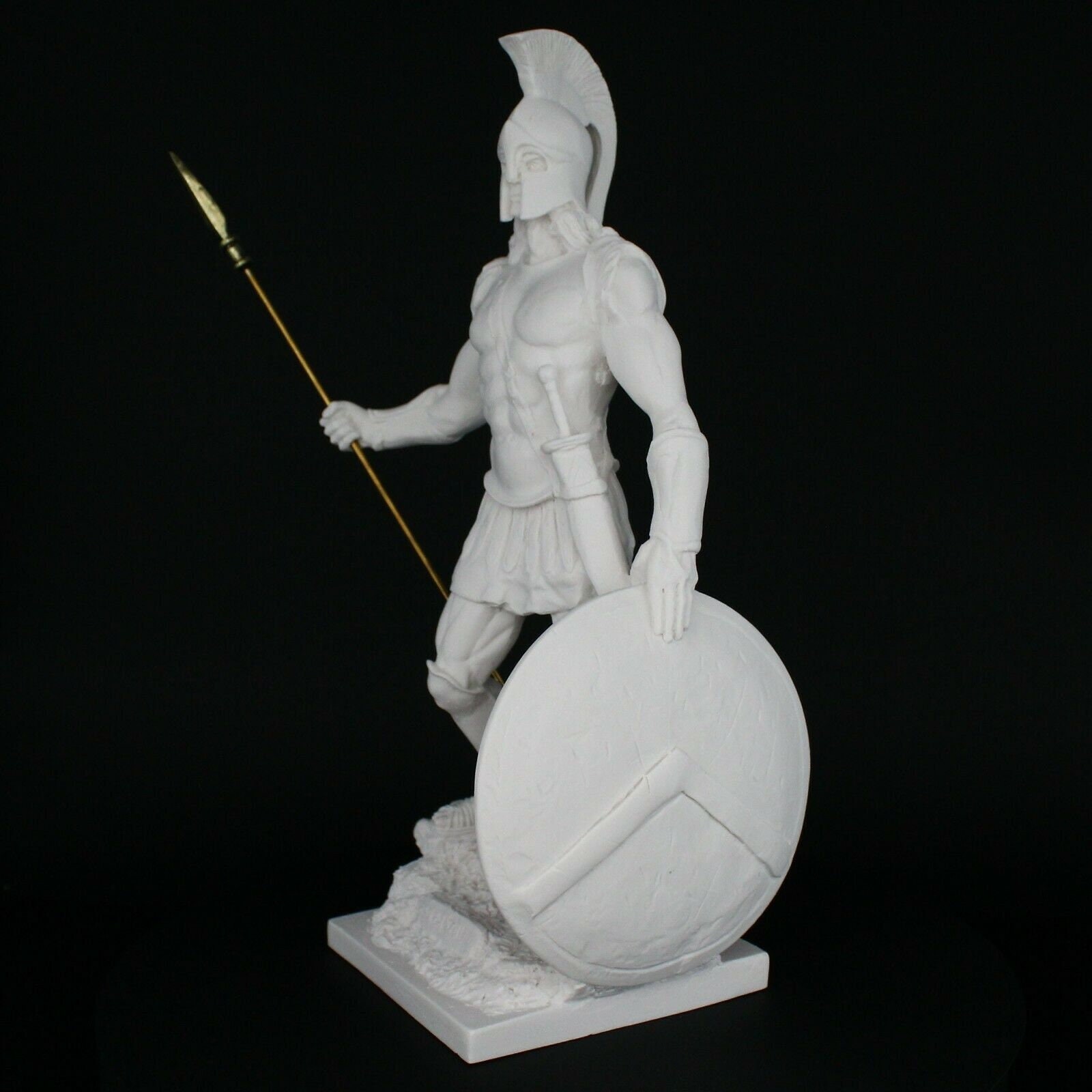 Spartan Warrior Statue 13.00/33.00cm White Colour | Etsy