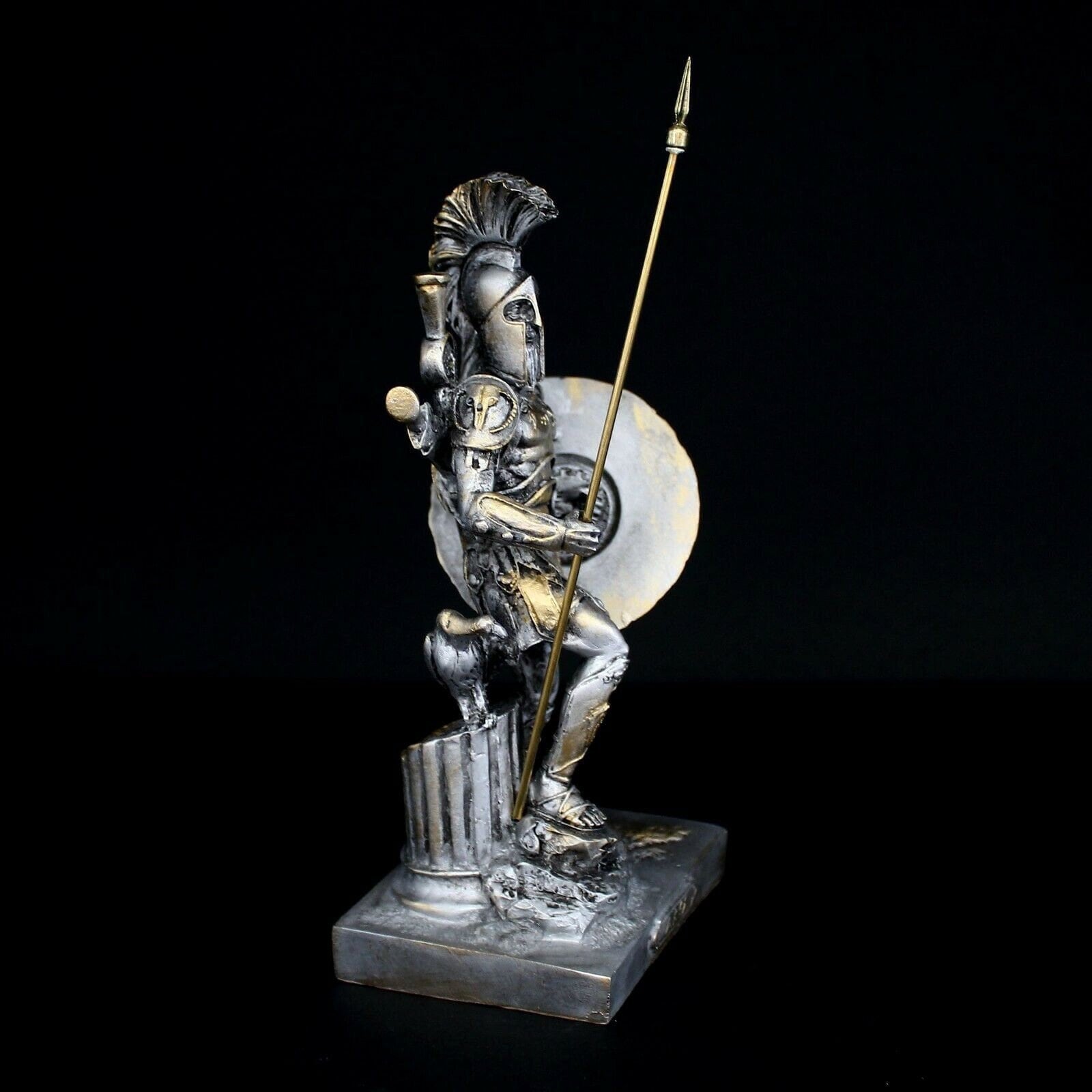 Ares God of War Statue Greek 9.10/23cm Silver Coloured Handmade ...
