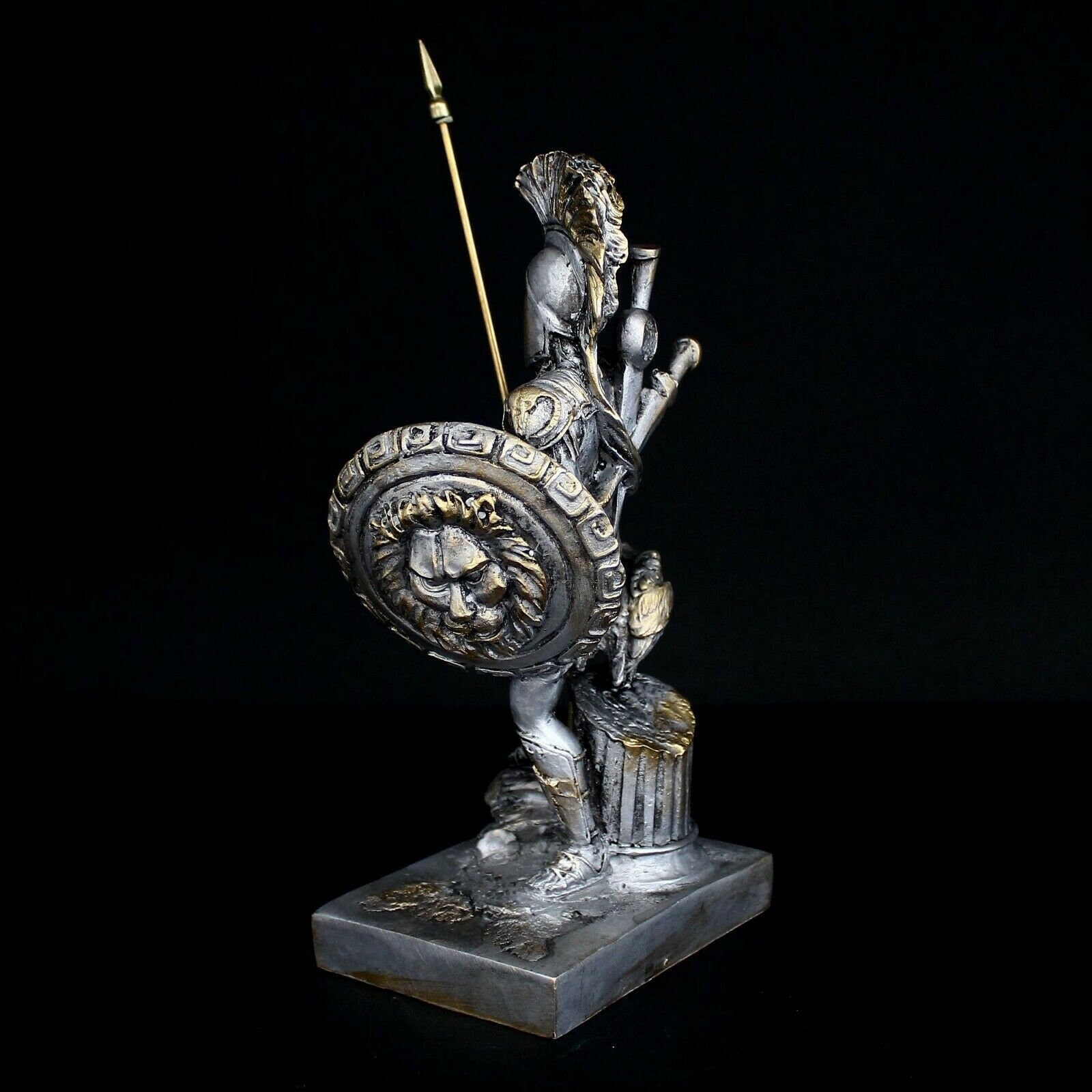 Ares God of War Statue Greek 9.10/23cm Silver Coloured Handmade ...