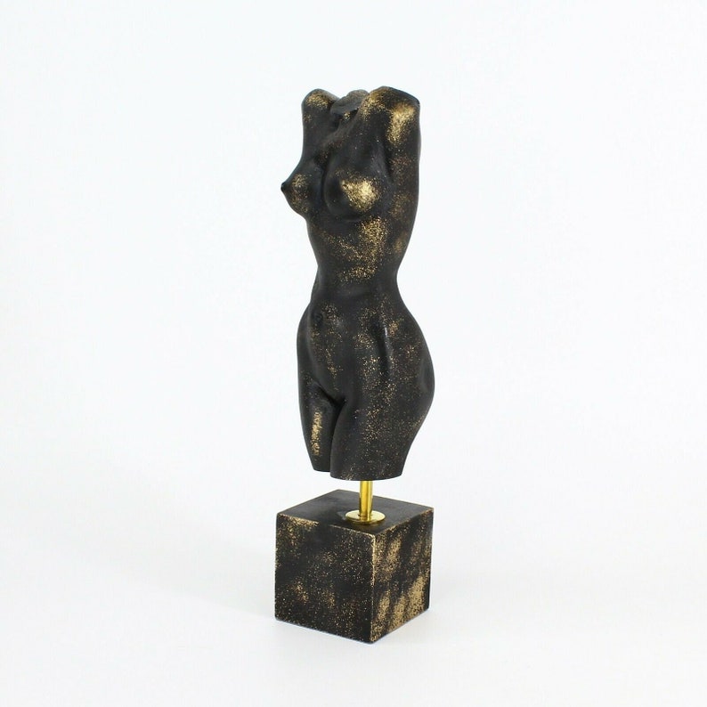 Nude Female Body Statue Pop Art 9.90/25cm Handcrafted - Etsy