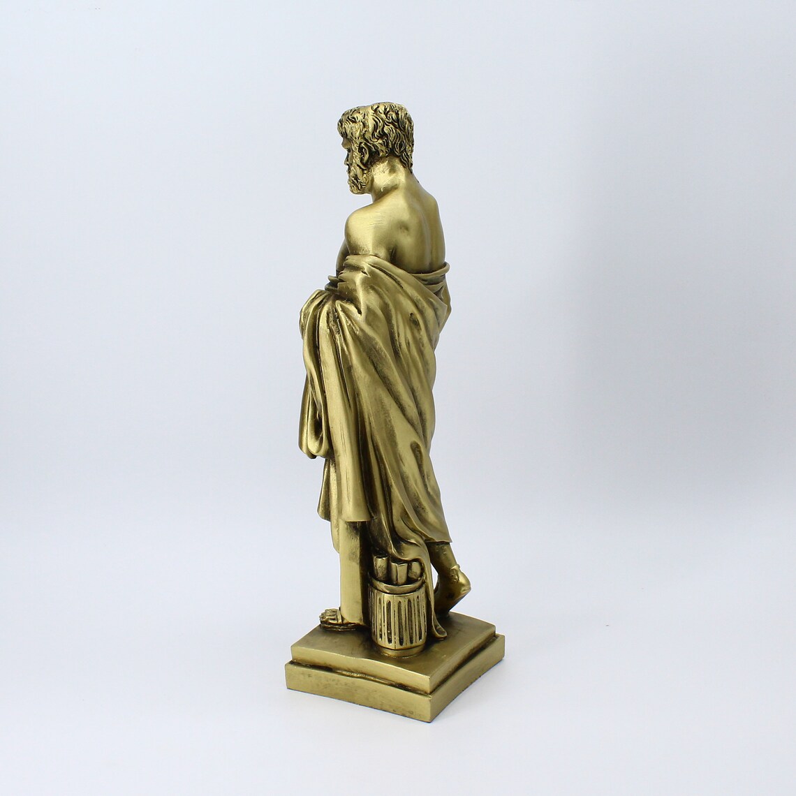 Solon Statue Philosopher Statesman 11.90/30cm Handmade Greek Golden ...