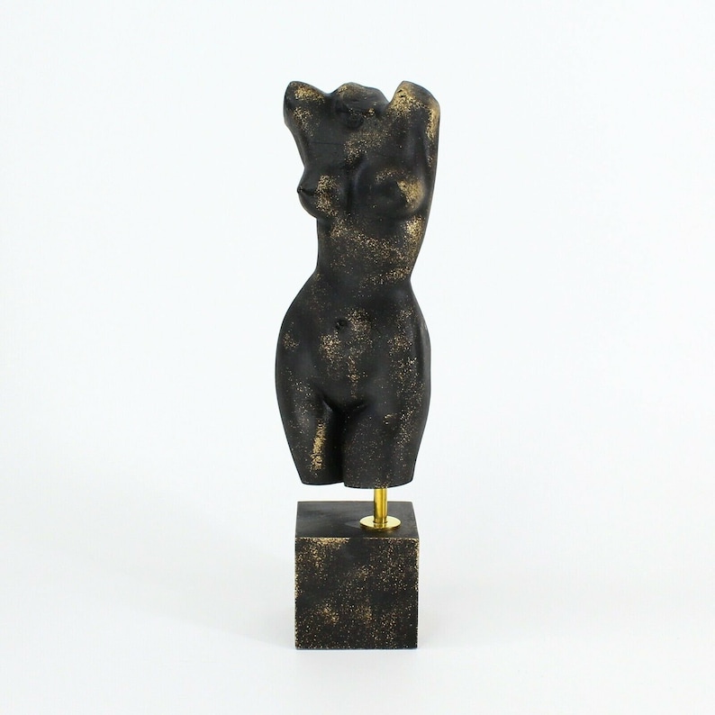 Nude Female Body Statue Pop Art 9.90/25cm Handcrafted - Etsy
