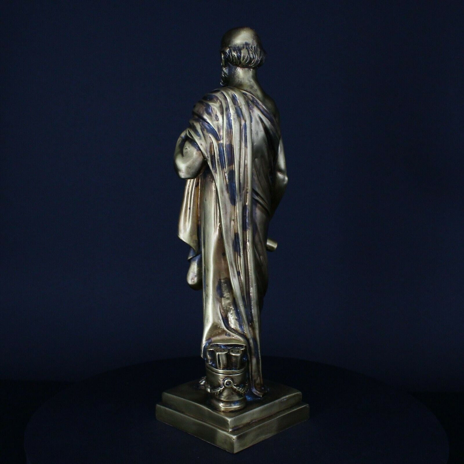 Solon Statue Philosopher Statesman 11.90/30cm Handmade - Etsy