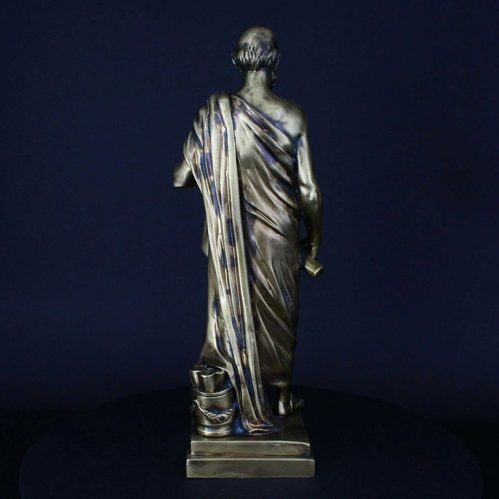 Solon Statue Philosopher Statesman 11.90/30cm Handmade - Etsy