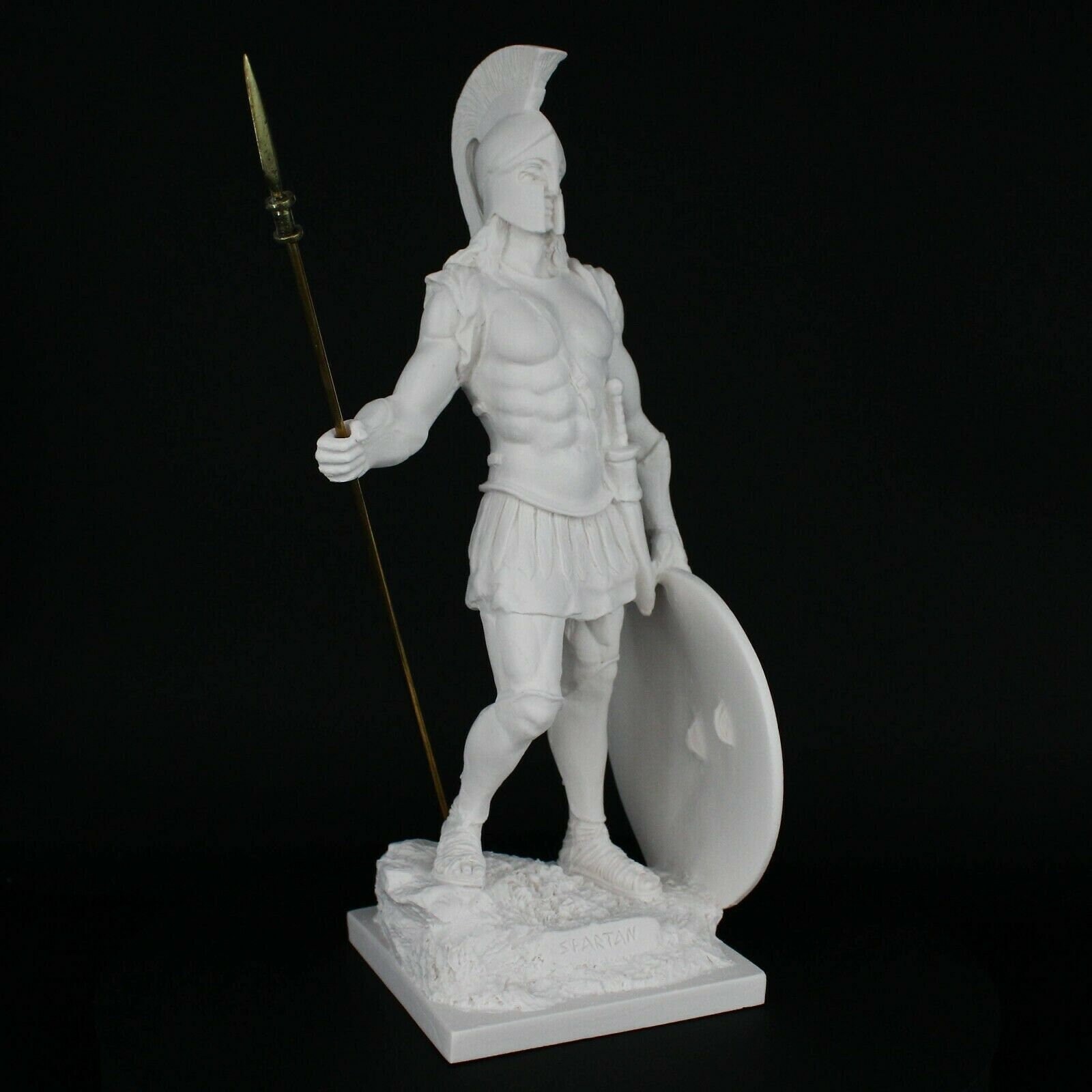 Spartan Warrior Statue 13.00/33.00cm White Colour | Etsy