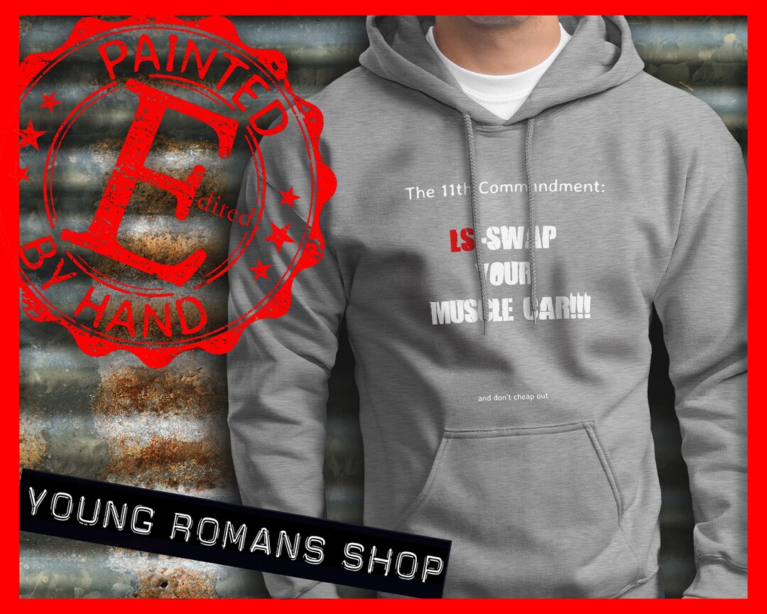 LS Swap Your Muscle Car,ls Swapped Hoodie,ls Engine Hoodie,ls1,ls2,ls3 ...