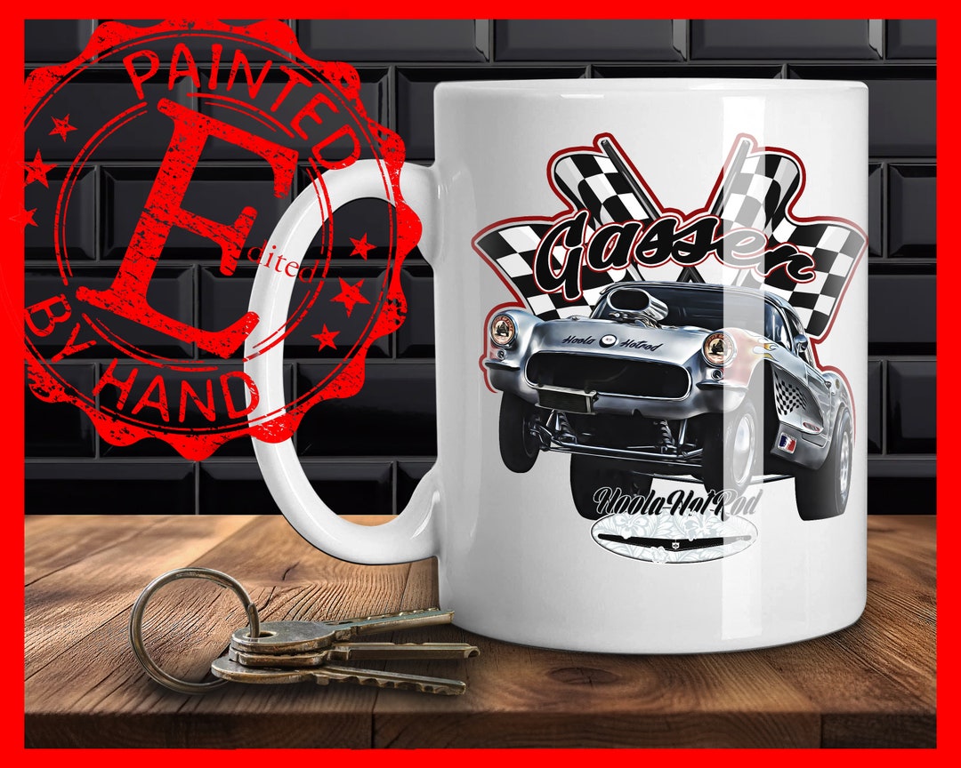 Classic Truck Gasser Dragster Coffee Mug,classic Truck Coffee Mug,1950s ...