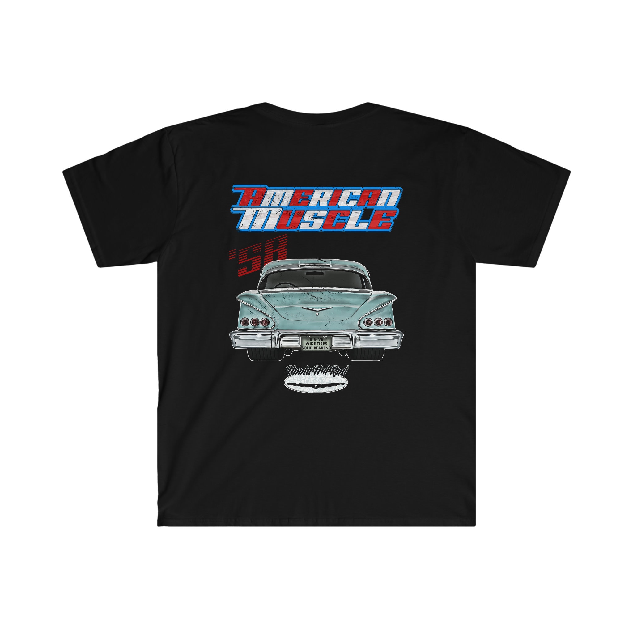 1958 Impala T-shirt,x-frame Impala,1950s Muscle Car,dragster,drag Car ...