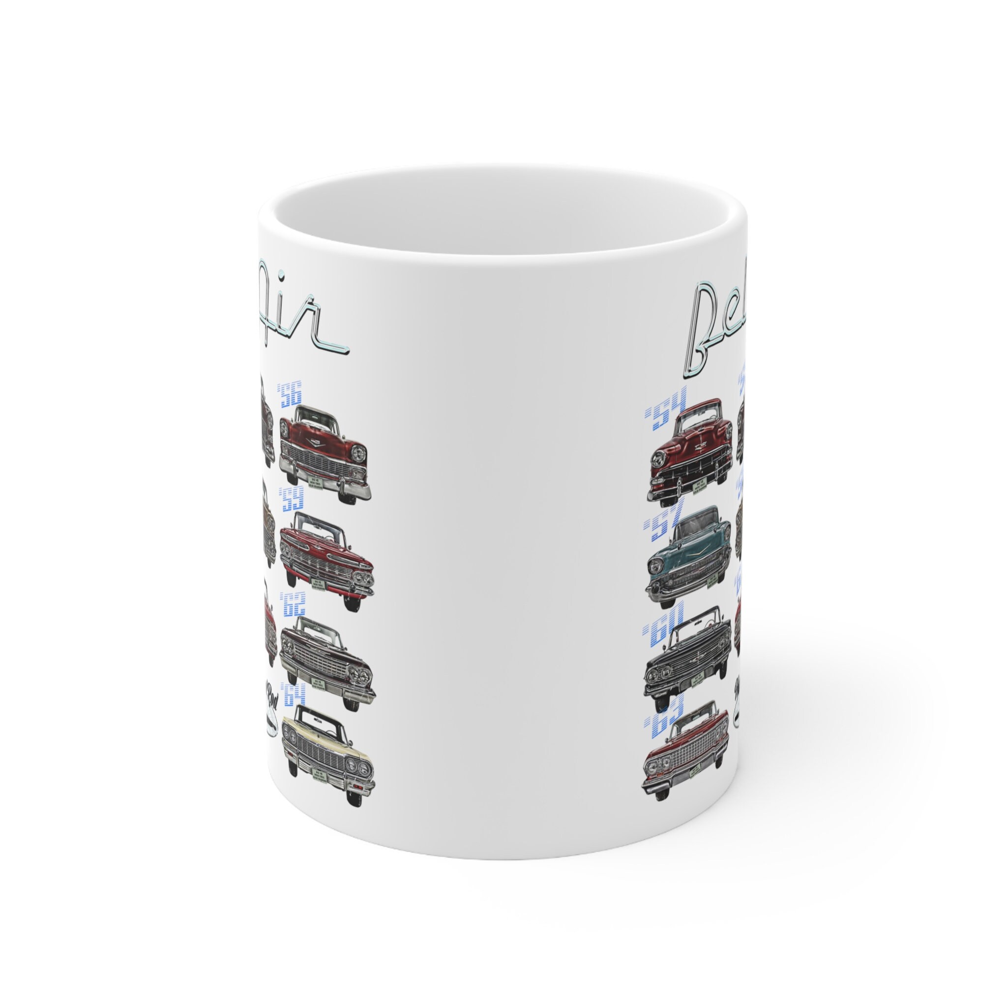 Evolution of the Belair Coffee Mug,1950sbel Air Coffee Mug,delreycoffee ...